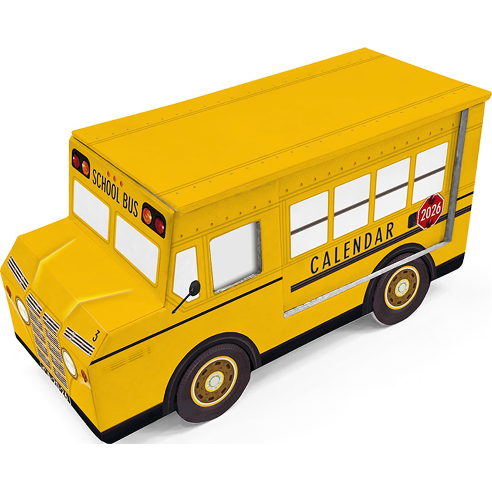 2026 Car Box Calendar School Bus – JAPANWAVE