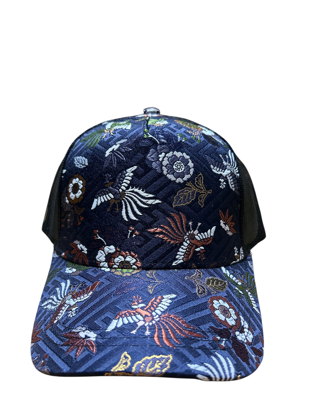 Kinran Mesh Cap Phoenix Navy – JAPANWAVE