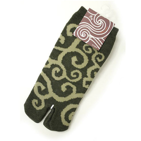 Tabi Socks Short type Arabesque/XL – JAPANWAVE