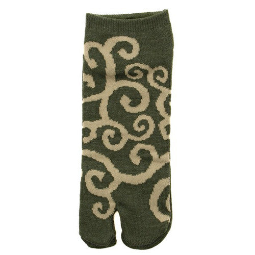 Tabi Socks Short type Arabesque/XL | JAPANWAVE