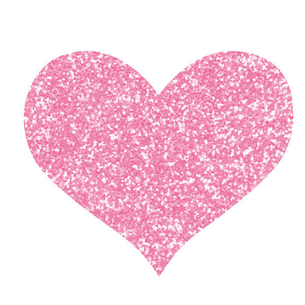Greeting Life Glitter Sticker Heart pink GLCK-11 – JAPANWAVE